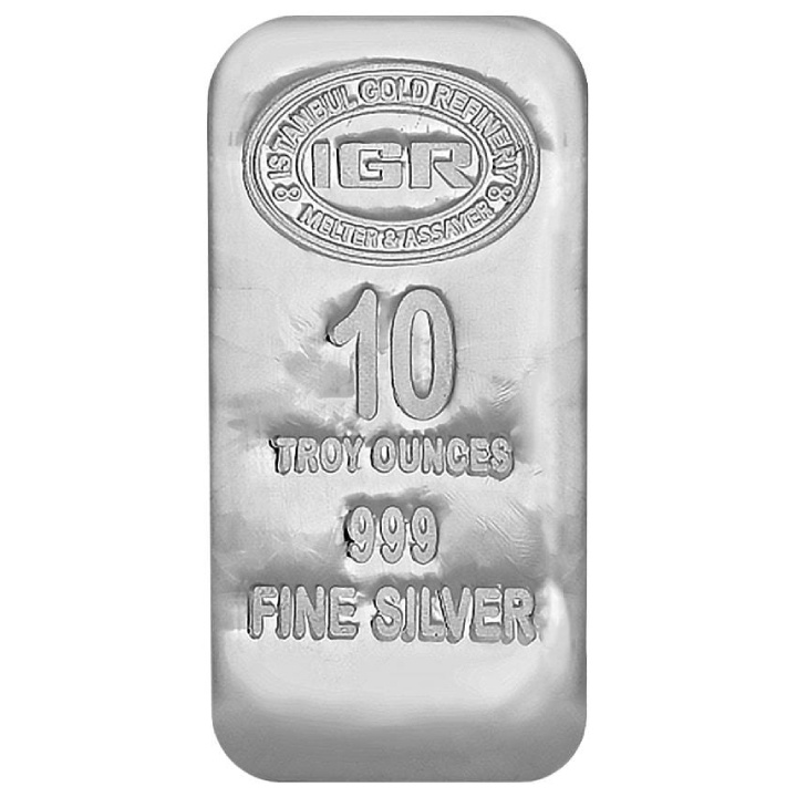 Sztabka IGR 10 uncji Srebra LBMA | Wyroby Mennicze