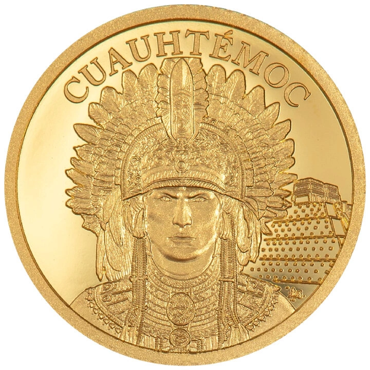 Cook Islands: Legends - Aztecs Empire 0,5 grama Złota 2025 Proof ...