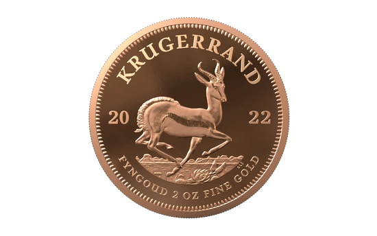 Krugerrand 2 uncje Złota 2022 Proof | Wyroby Mennicze